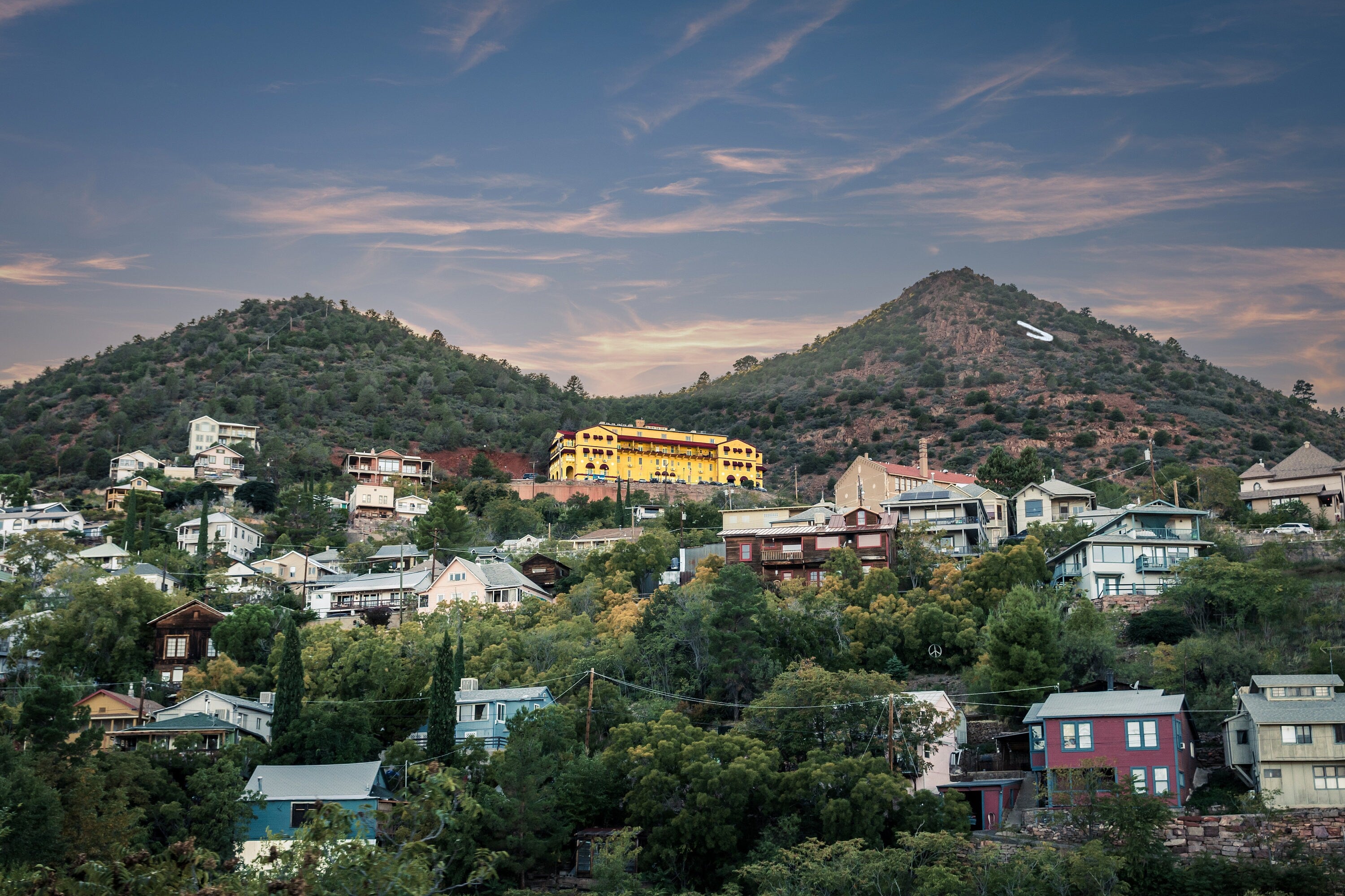 Mountain Top Town: Jerome, Arizona Photography Wickedest Town Landscap ...